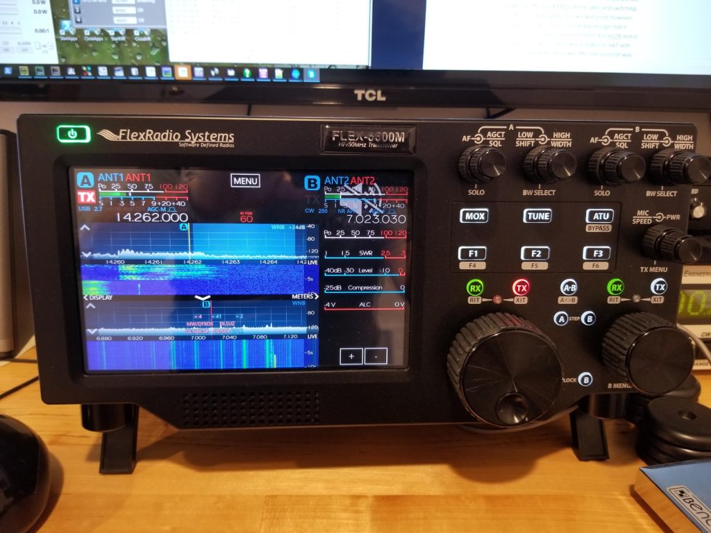 Working SO2R with Flexradio’s 6600M, B26 RF2K+ amplifier kit, 4O3A’s 1 ...